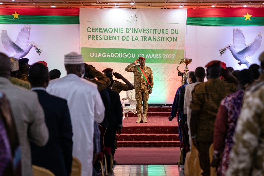 Paul-Henri Sandaogo Damiba au Togo depuis 2022