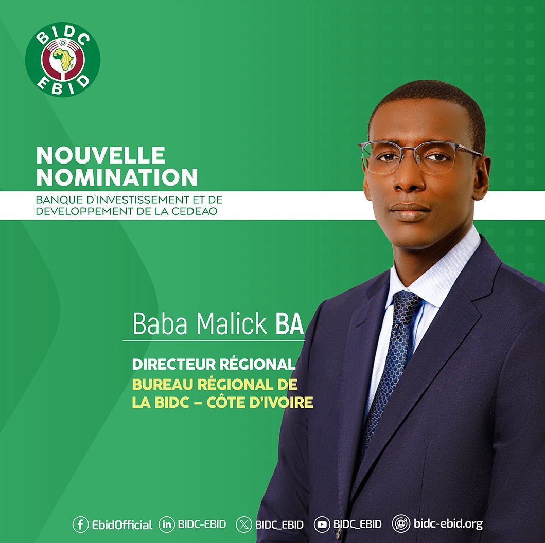 BIDC: Baba Malick Ba, nouveau Directeur régional pour accompagner la ...